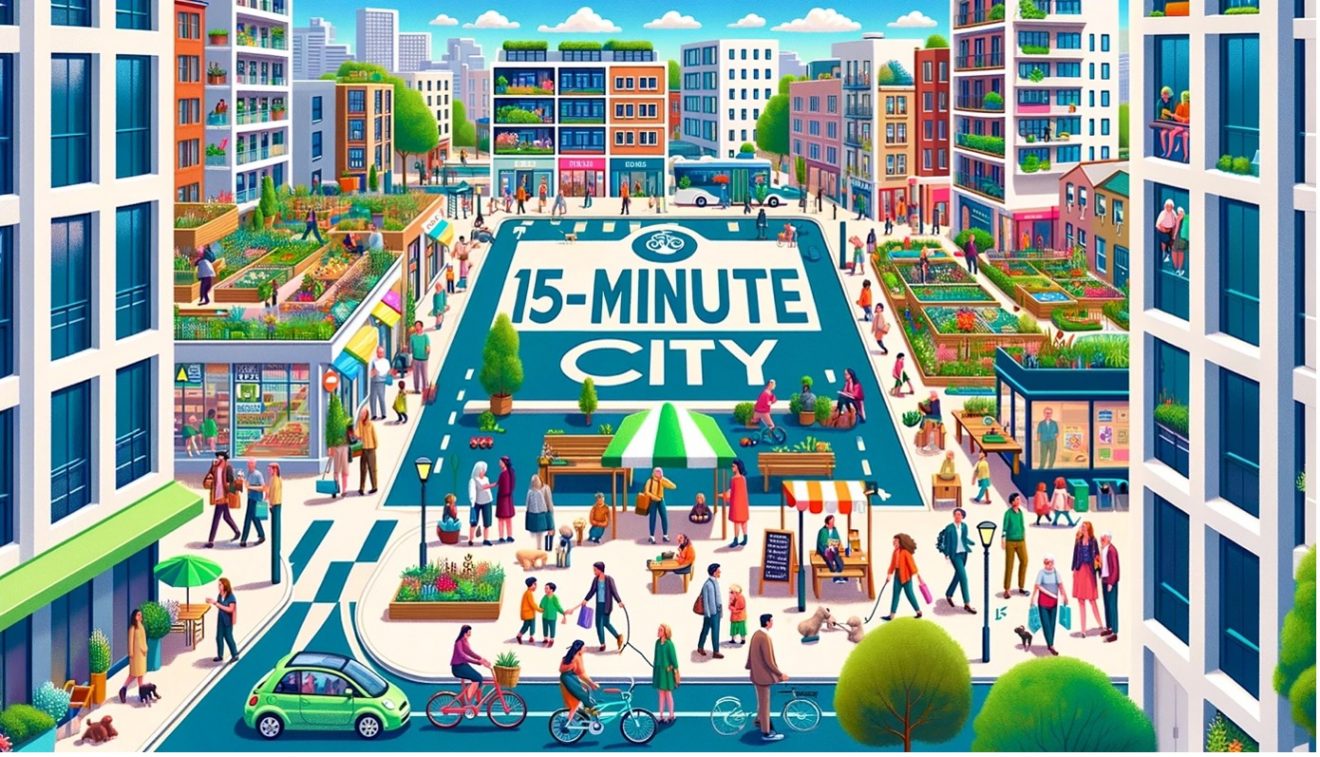 Mapping of 15-Minute City Practices - CITADYNE