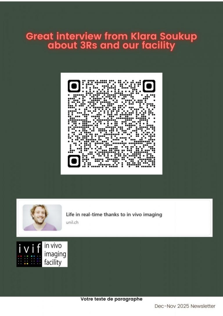 Installation IVIF Epalinges 2026 - IVIF - In Vivo Imaging Facility ...