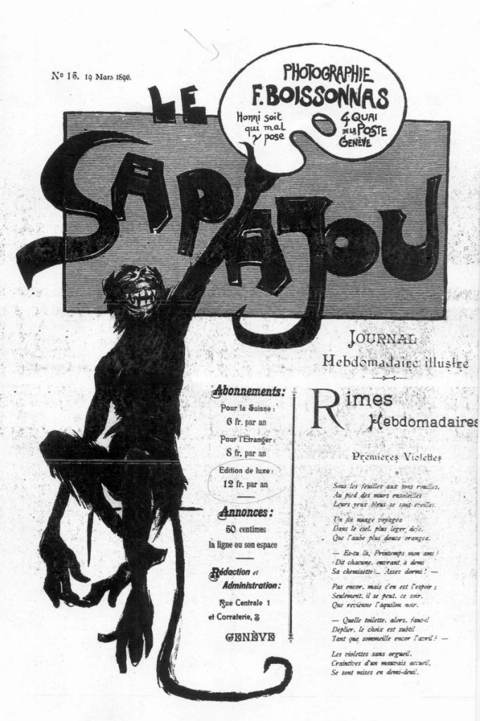 Galerie - La presse satirique en Suisse romande